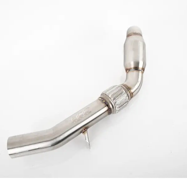 Downpipe 3" ECS Tuning Audi S3 8V / VW Golf R MK7 - T5Parts.cl