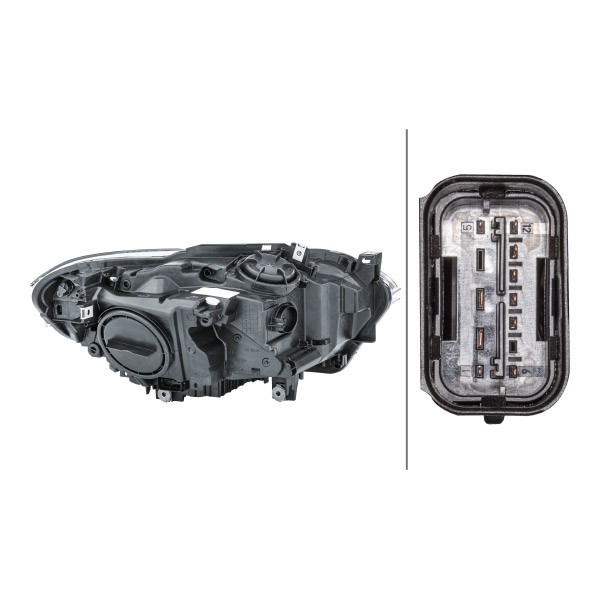 Optico delantero izquierdo Hella BMW Serie 1 F20 / F21 - T5Parts.cl