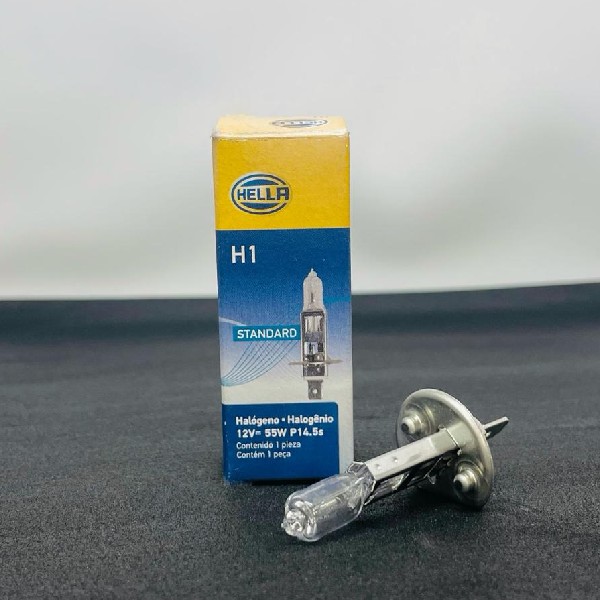 Ampolleta H1 Hella 12V 55W P14.5s - T5Parts.cl